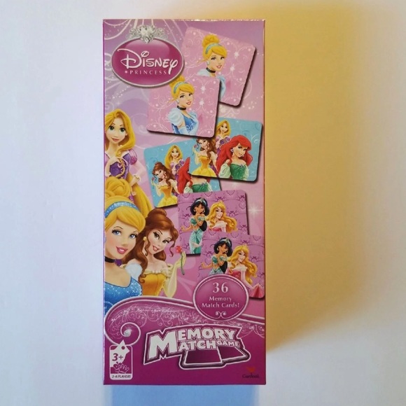 Disney | Toys | Disney Princess Memory Match Game 36 Cards | Poshmark